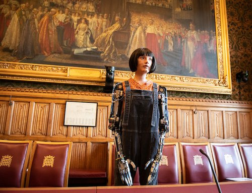 AI Robot Ai-Da's Alan Turing Portrait Expected to Sell for Up to ...